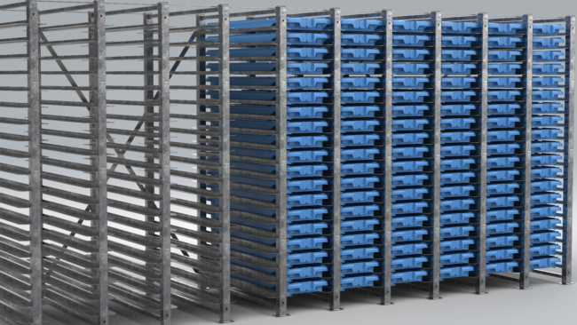 Core Tray Racking - Dynamics GTS