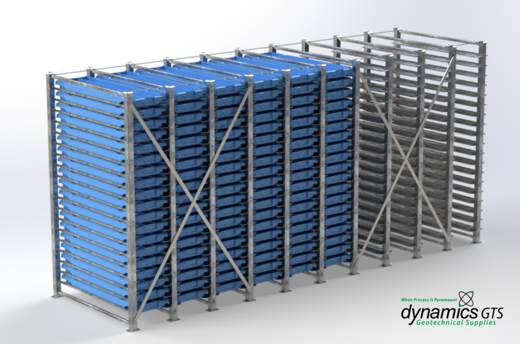 Core Tray Racking - Dynamics GTS